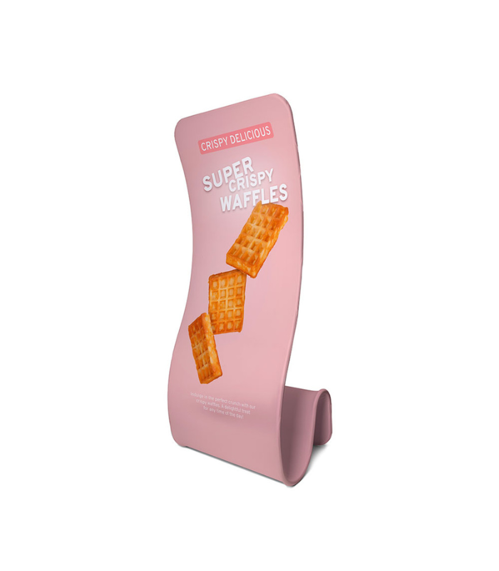 Zipper Banner Cobra con Diseño Curvado - Masa Display